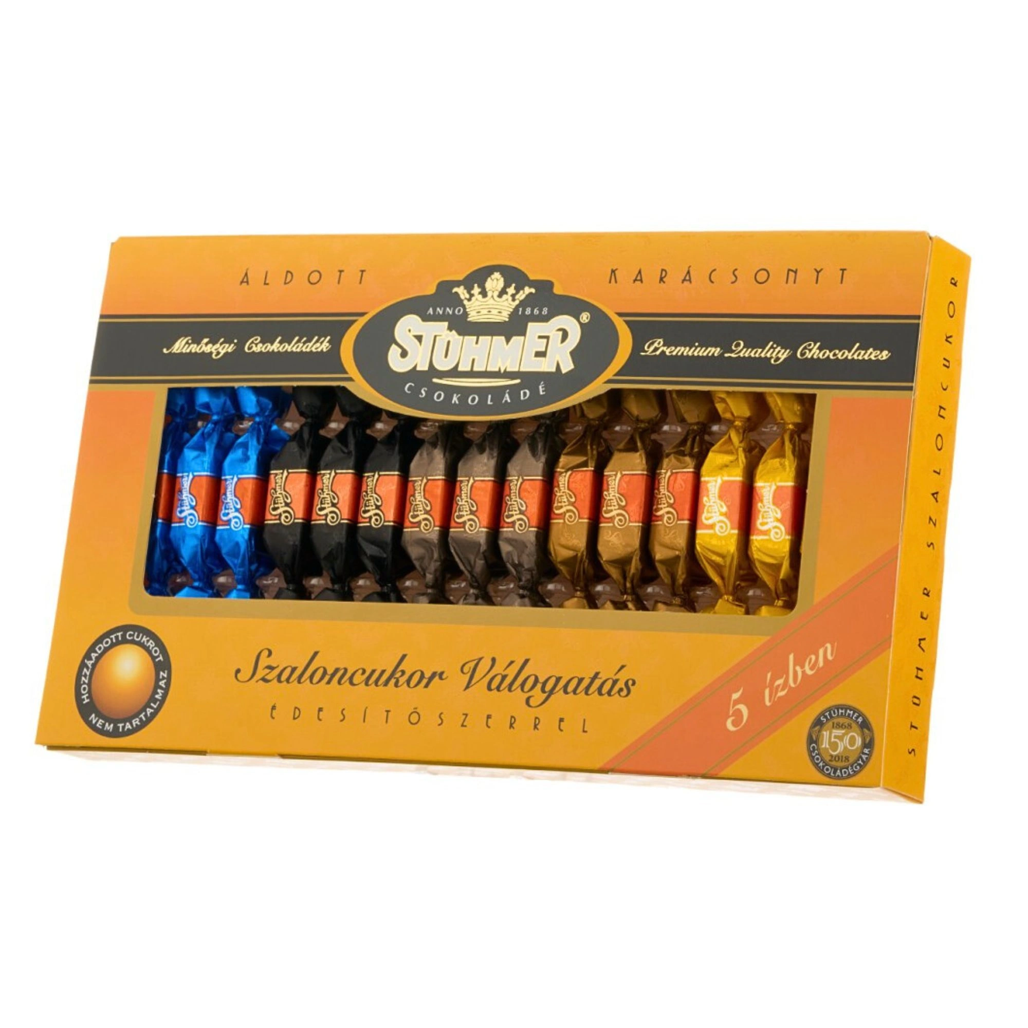STÜHMER Szaloncukor Christmas Candy Assortment with No Added Sugar 170g ...