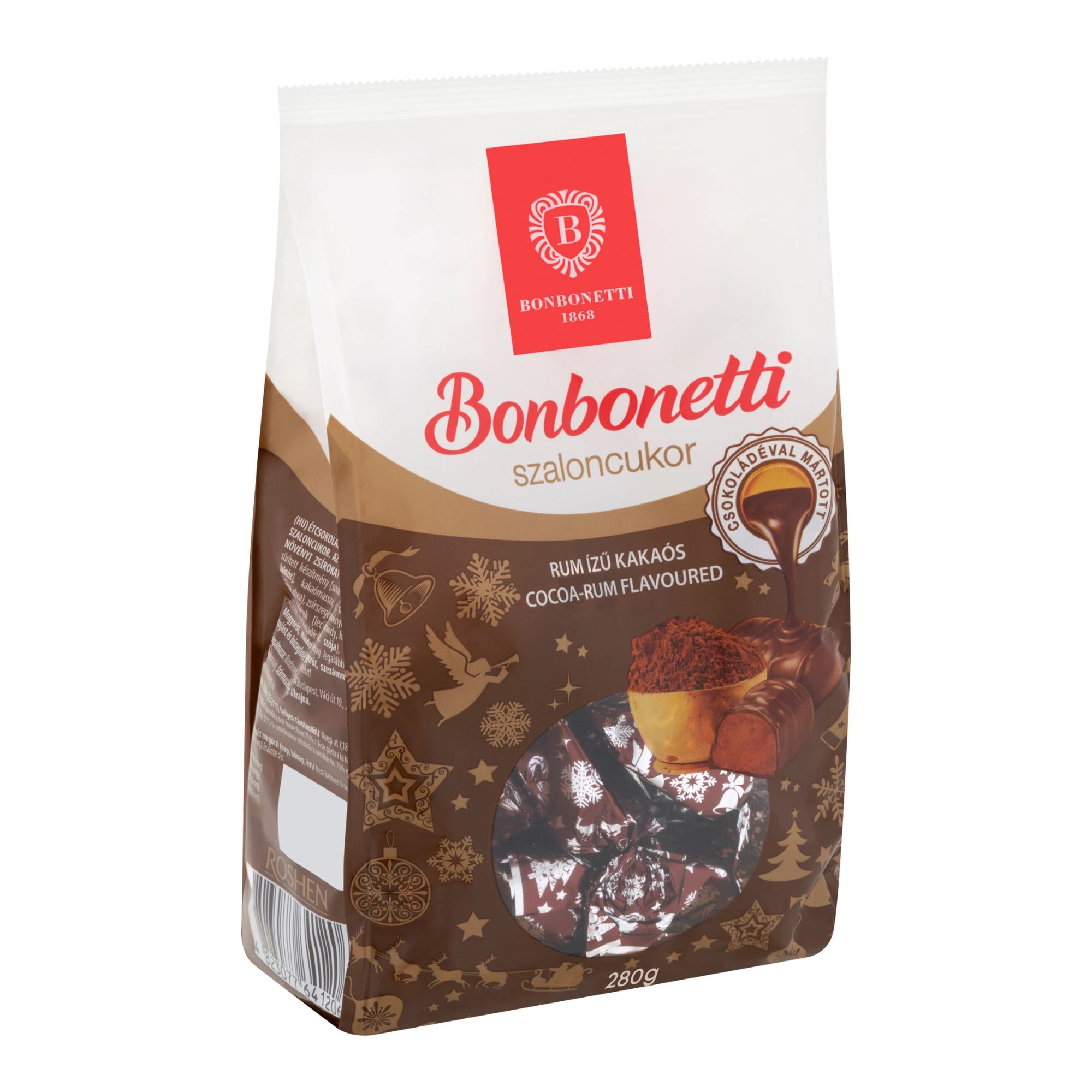 BONBONETTI Szaloncukor Christmas Candy - Rum-Cocoa Flavor 280g / 9.88oz ...